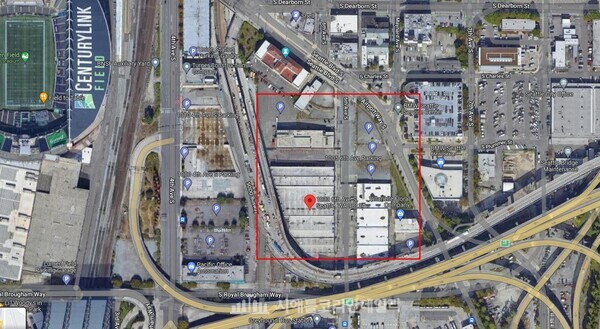 SODO 지역 노숙자 수용시설 반대 시위,시애틀 시청 앞에서 열려